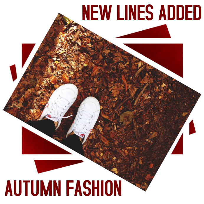 autumn fall fashion retail or sale instagram post template | PosterMyWall