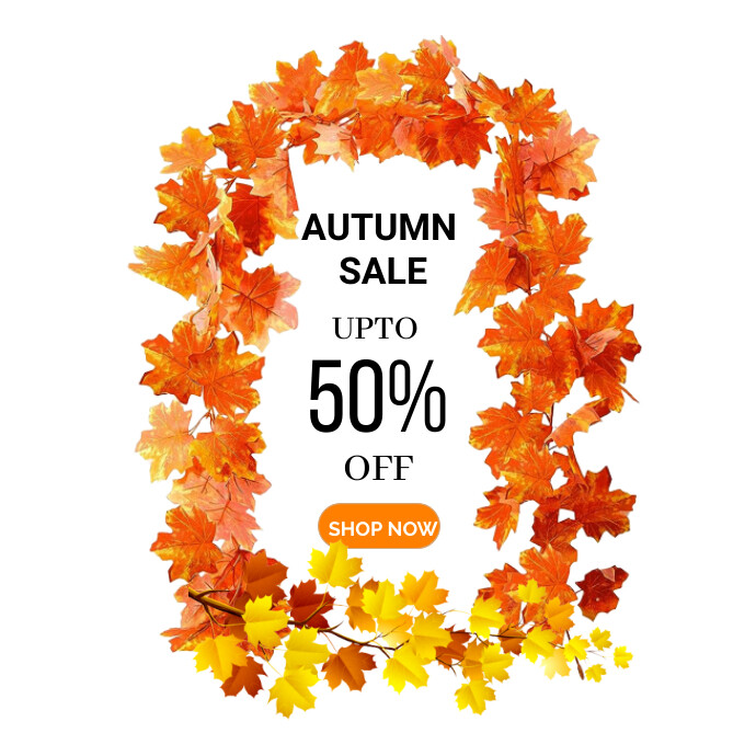 autumn/fall flyer Template | PosterMyWall