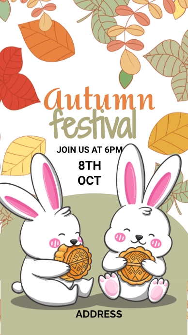 autumn fall poster Template | PosterMyWall