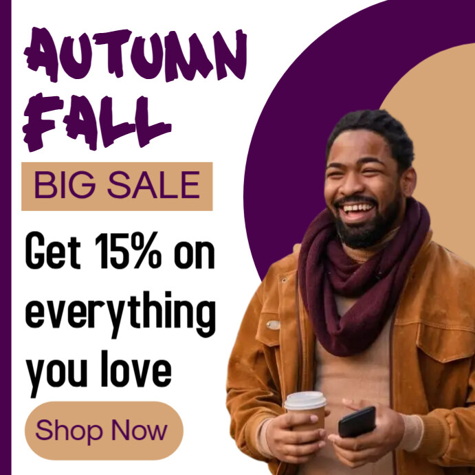 Autumn/Fall Sale Template | PosterMyWall