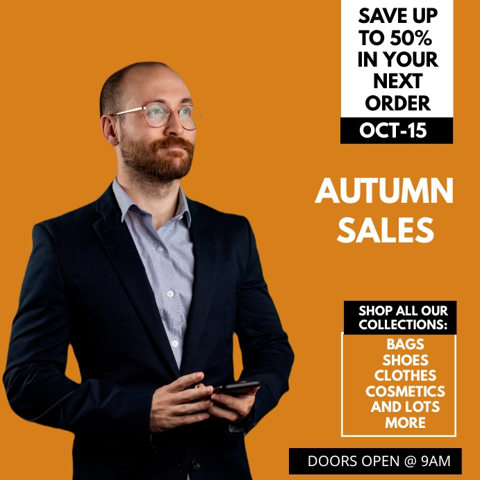 Copy of Autumn/Fall Sale | PosterMyWall