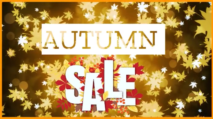 Copy of Autumn Fall Sale | PosterMyWall