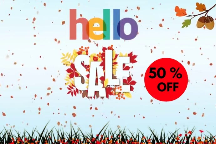 AUTUMN FALL SALE Template | PosterMyWall