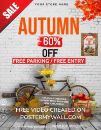 Fall Sale Flyer Template | PosterMyWall