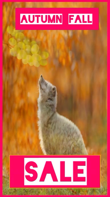 Autumn Fall Sale Template | PosterMyWall