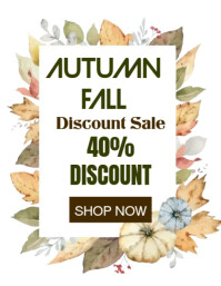 Autumn/Fall Flyer Template | PosterMyWall