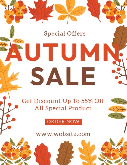 Copy of Autumn Fall Sale | PosterMyWall