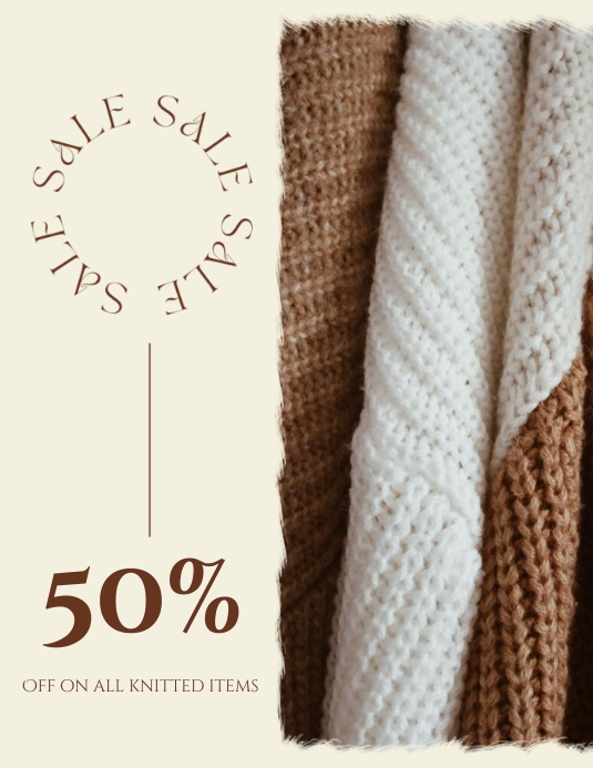 Autumn/Fall sale flyer template | PosterMyWall