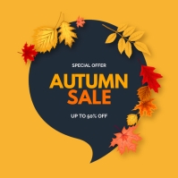 Fall sale Template | PosterMyWall