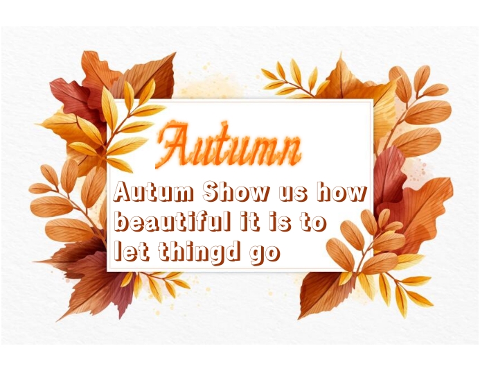 Copy of Autumn fall season flyer, poster or template | PosterMyWall