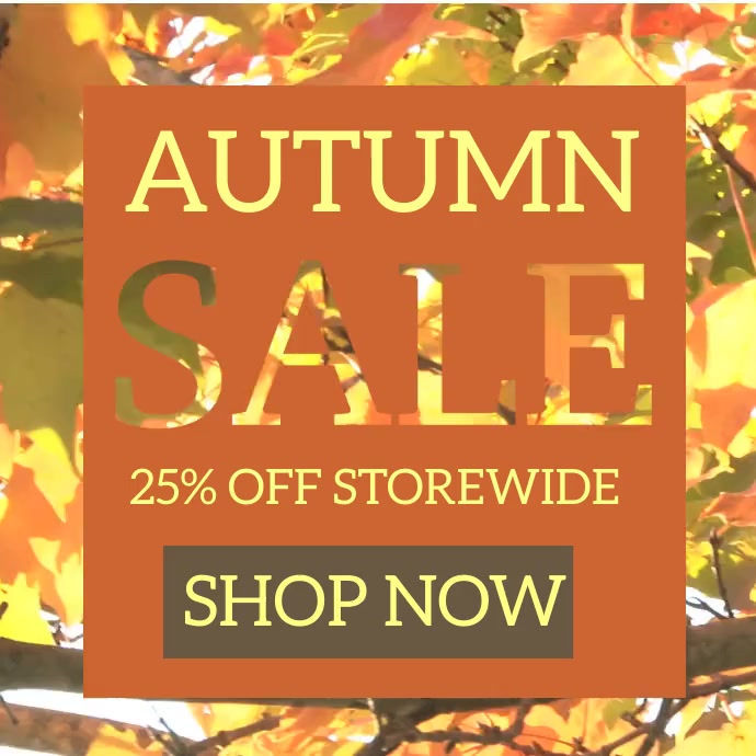 Autumn Fall Social Media Post Template | PosterMyWall