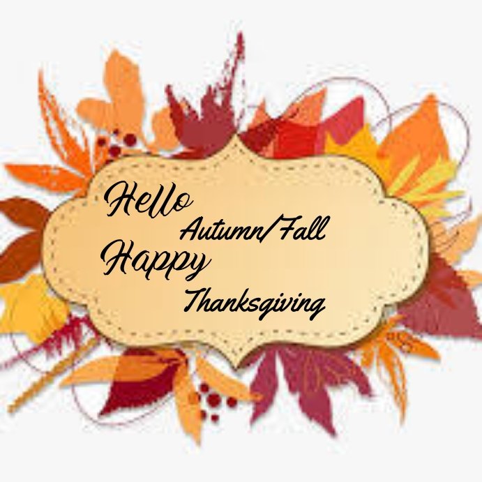 autumn fall thanksgiving instagram post Template | PosterMyWall
