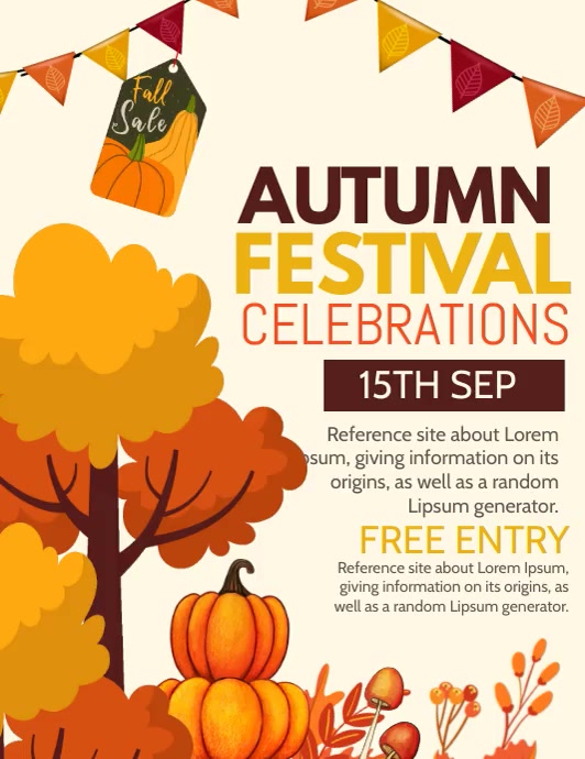 autumn fest Template | PosterMyWall