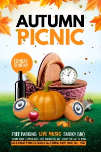 fall fest ,autumn festival Template | PosterMyWall