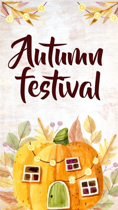 autumn fest Template | PosterMyWall