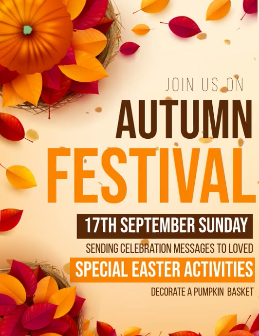 autumn fest Template | PosterMyWall