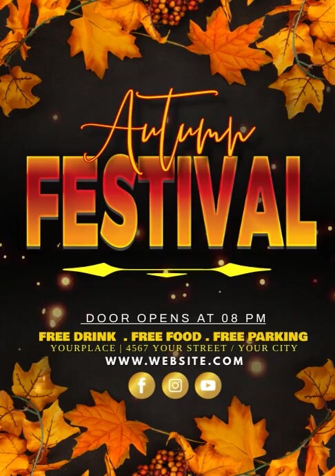 Copy of autumn festival | PosterMyWall
