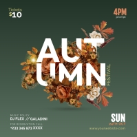 Autumn instagram post Template | PosterMyWall