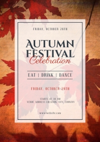 Autumn Festival Event Template | PosterMyWall