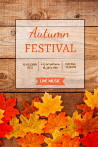 Autumn Poster Template | PosterMyWall
