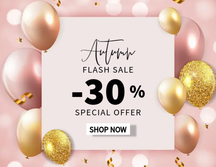 Copy of Autumn Flash Sale Flyer | PosterMyWall
