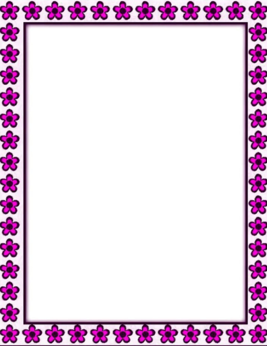 Autumn Floral Border Frame Template | PosterMyWall