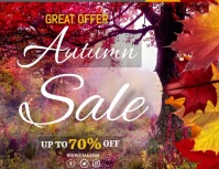 Autumn Sale Flyer Template | PosterMyWall