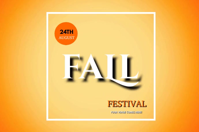 Autumn Flyer Template | PosterMyWall