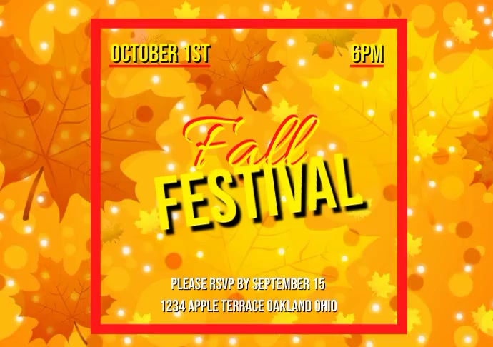 Autumn Flyer Template | PosterMyWall