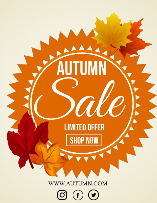 Autumn Flyer Template | PosterMyWall