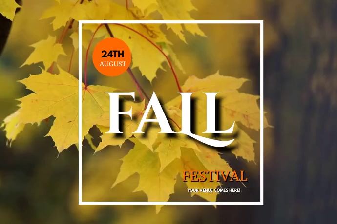 Autumn Flyer Template | PosterMyWall