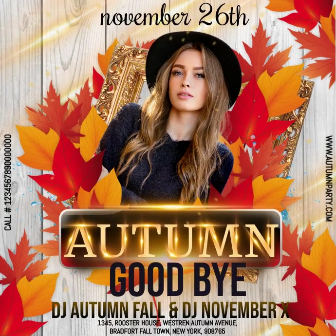 Autumn Flyer Template | PosterMyWall