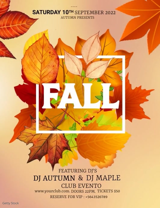 Autumn Flyer Template | PosterMyWall