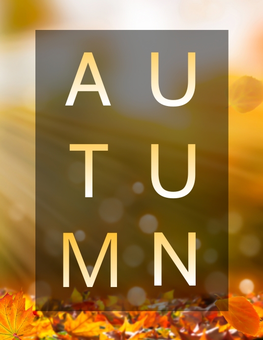 Autumn Flyer Template | PosterMyWall