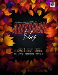 Autumn Fall Event Flyer Template | PosterMyWall