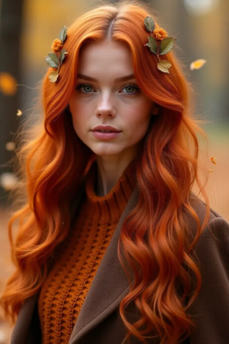 Autumn hair poster Template | PosterMyWall
