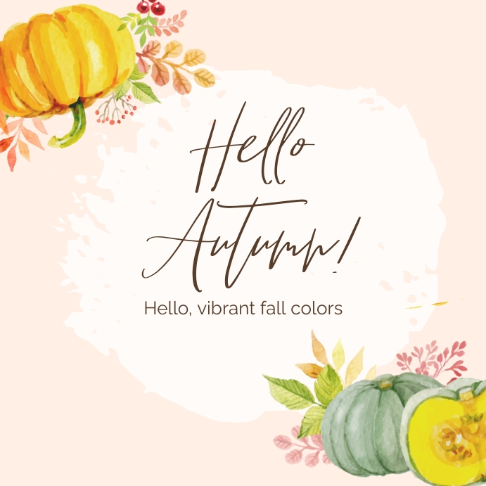 Copy of Autumn Instagram Post | PosterMyWall