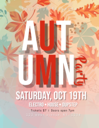 Autumn Party Template | PosterMyWall