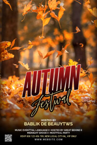 Autumn Template | PosterMyWall