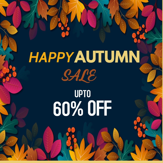 Copy of AUTUMN POSTER | PosterMyWall