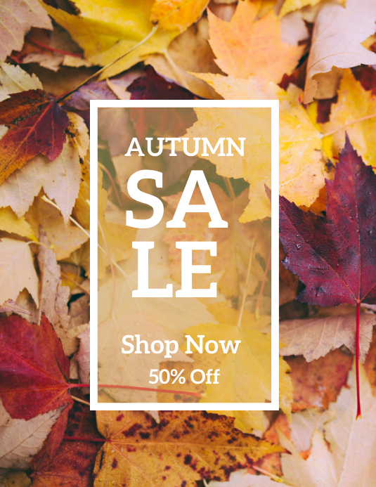 Autumn Poster Design Template | PosterMyWall