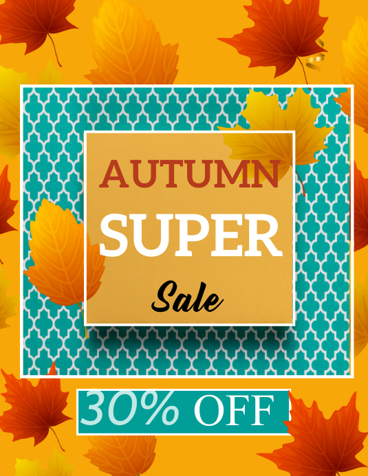 AUTUMN poster Template | PosterMyWall