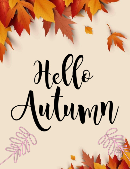 autumn posters Templat | PosterMyWall