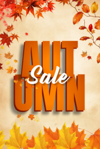 Autumn Sale Ads Template | PosterMyWall