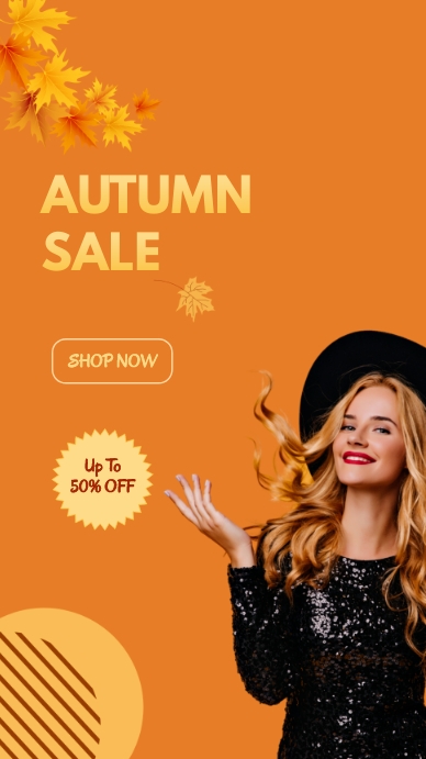 Autumn Sale Template | PosterMyWall