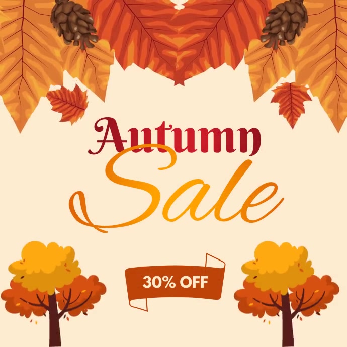 Autumn Sale Template | PosterMyWall