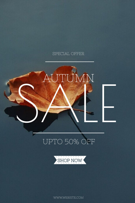 Autumn Sale Template | PosterMyWall