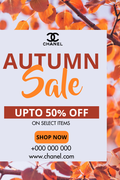 Copy of Autumn sale | PosterMyWall