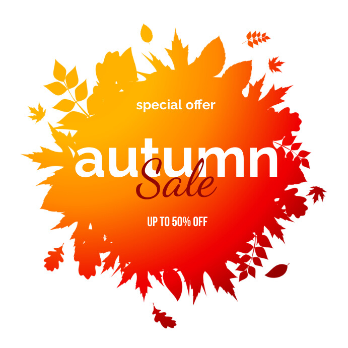 Autumn Sale Template | PosterMyWall