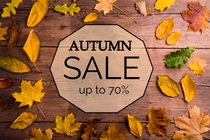 Autumn Sale Template | PosterMyWall